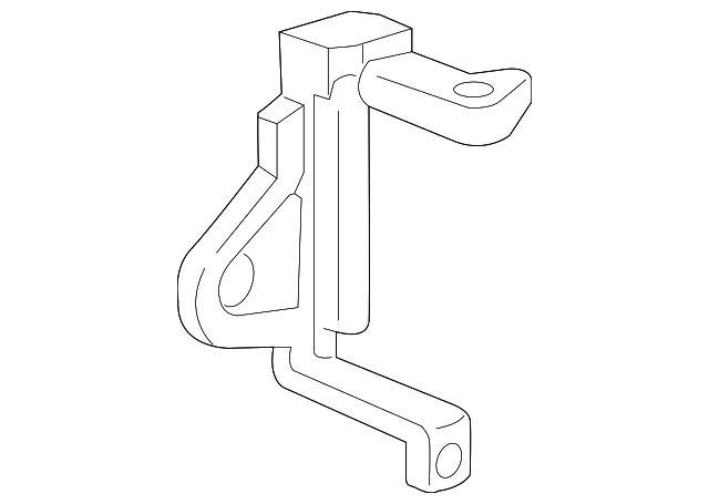 45264-TGH-A00 - Air Inlet Duct Bracket 2017-2021 Honda Civic | Honda ...