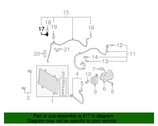 2009-2023 Toyota A/C High Side Charging Adapter 88374-33070 ...