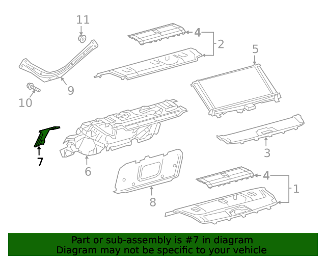 2019-2024 Lexus Insulator Silencer 64141-06020 | OEM Parts Online
