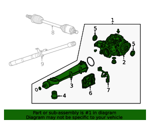 2016-2020 Buick Envision Differential Carrier 84751373 | GM Parts Center