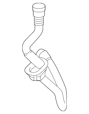 238-501-75-00 - Water Feed Tube 2019-2023 Mercedes-Benz | Mercedes-Benz ...