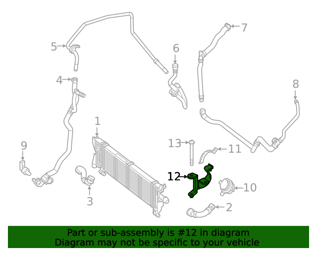 238-501-05-01 - Auxiliary Pump Lower Bracket 2019-2020 Mercedes-Benz ...