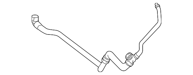 238-501-07-01 - Water Return Tube 2019-2021 Mercedes-Benz | Mercedes ...