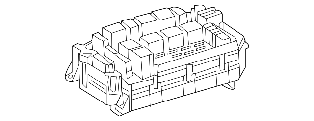 221-906-36-00 - Relay & Fuse Plt 2011-2014 Mercedes-Benz | Mercedes ...