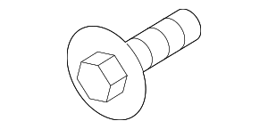 WHT-005-271 - Bumper Cover Mount Bolt 2015-2024 Audi | Audi OEM Parts