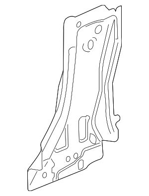 84070309 GM Driver Side Center Pillar Outer Panel Reinforcement | GM ...