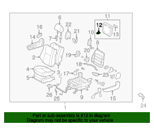 2008-2014 Toyota Sequoia Back Panel Retainer Clip 71769-0C010 | Toyota ...