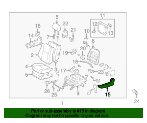 71861-0C080-C0 - Cushion Shield 2009-2014 Toyota | Bam Wholesale Parts