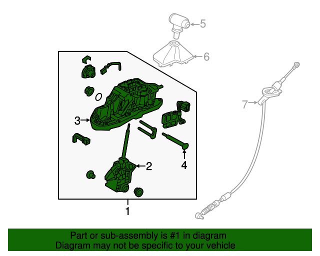 2018-2023 Kia Stinger Shifter Assembly 46700-J5100 | OEM Parts Online