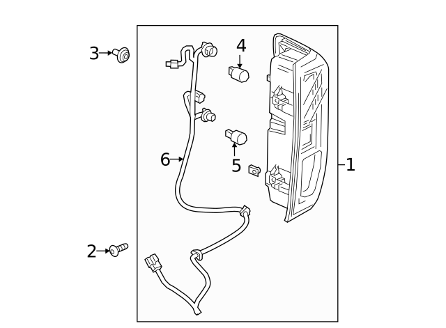 Buy Genuine GM Auto Parts - Lamp (Part # 85115886) | GM Parts Store