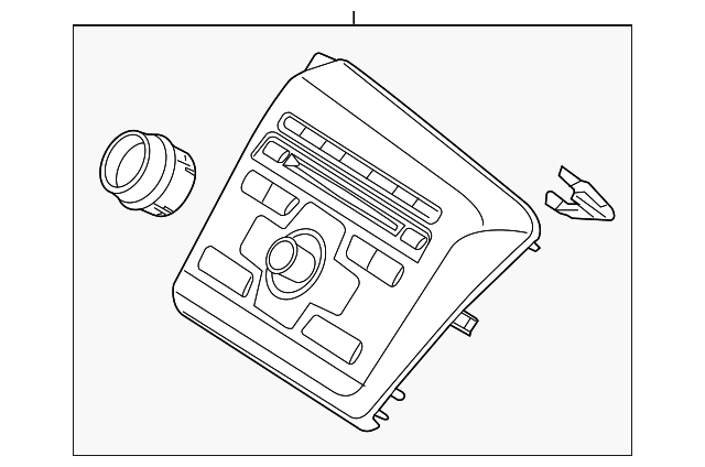 2013 Honda Civic Radio Module Interface 39170-TT1-A41 | Honda Factory Parts
