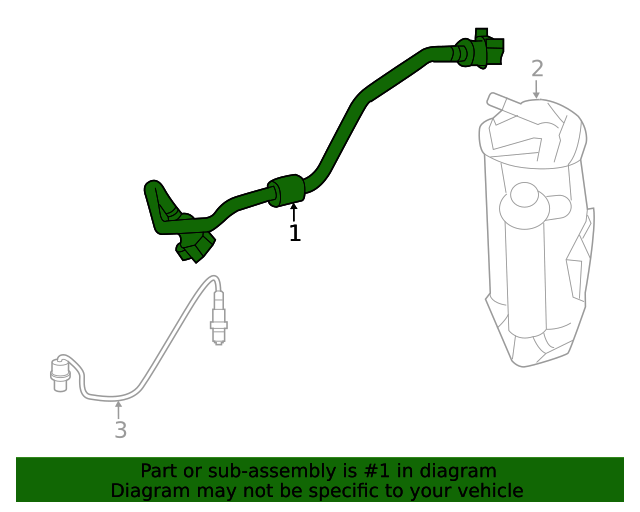 205-471-20-00 - Purge Line 2020-2023 Mercedes-Benz E 350 | Mercedes ...