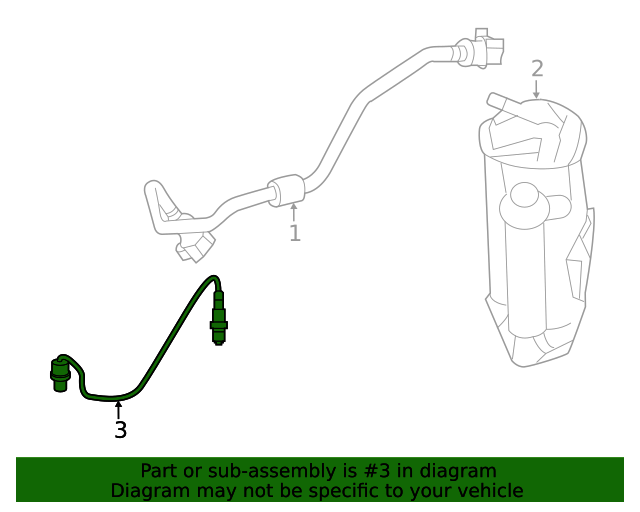 000-542-80-04 - Oxygen Sensor 2020-2023 Mercedes-Benz E 350 | Mercedes ...