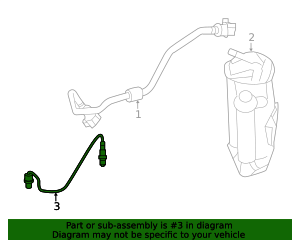000-542-80-04 - Oxygen Sensor 2020-2023 Mercedes-Benz E 350 | Mercedes ...