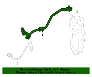 205-471-20-00 - Purge Line 2020-2023 Mercedes-Benz E 350 | Mercedes ...