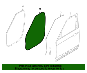 LR098313 - Door Weather-Strip - 2014-2020 Land Rover Range Rover Sport ...