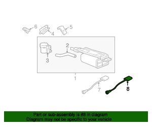 12616202 - Heated Oxygen Sensor 2010-2011 GM | AutoNationParts.com