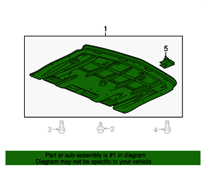 84142146 - Front Bumper Fascia Lower Stiffener 2016-2023 Chevrolet ...