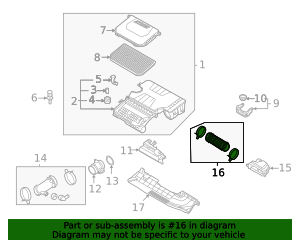28212-BY100 - Connector Tube - 2021-2023 Hyundai Elantra | World OEM ...