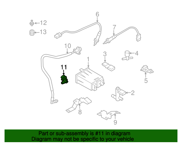 2002-2023 Nissan Damper Assembly 22675-JA10B | Nissan Parts OEM