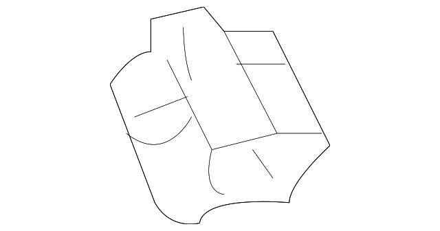 52117-48010 - Bumper Guide (Front, Upper) 2006-2007 Toyota Highlander ...