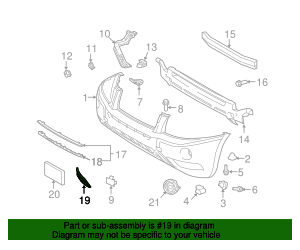 OEM 2006-2007 Toyota Highlander Jack Plug Cover Part # 52741-48020 ...