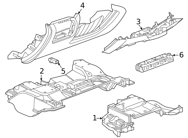 2022 Cadillac Lower Insulator 84710835 | GMPartsDirect.com