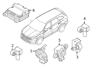 2021-2023 Kia Sorento Diag Unit W/Sens 95910-R5000 | TascaParts.com