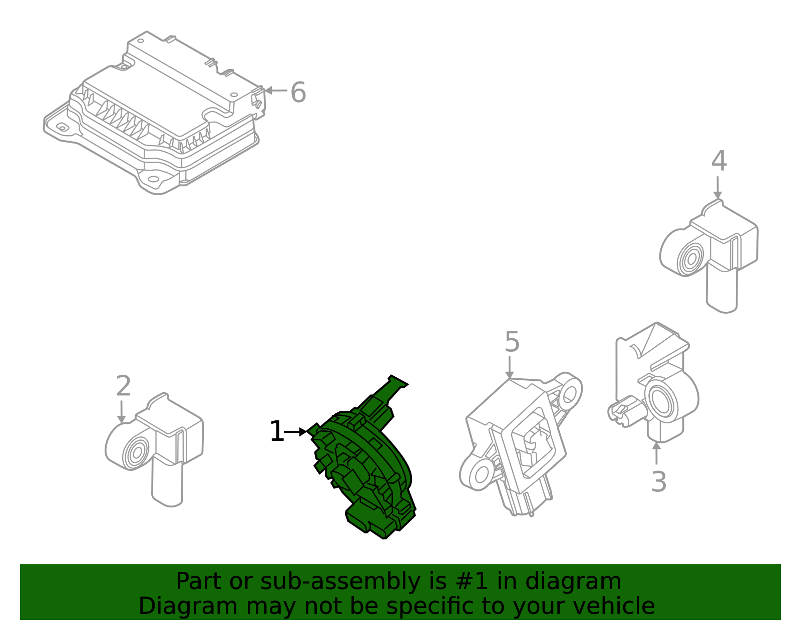 93490-R5140 - Clock Spring 2024-2025 Kia Sorento | Kia.Parts