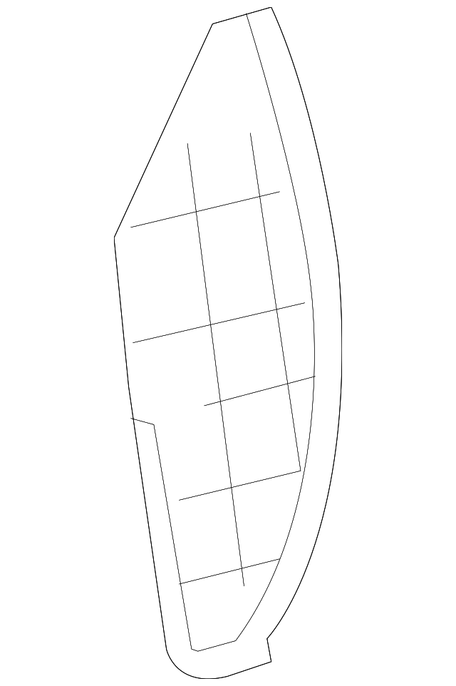 52591-52250 - Seal Rear Bumper Side - 2008-2014 Scion xD | OEM Genuine ...