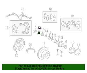 42423-60040 - Bearing Retainer 1998-2007 Toyota Land Cruiser | Longo ...