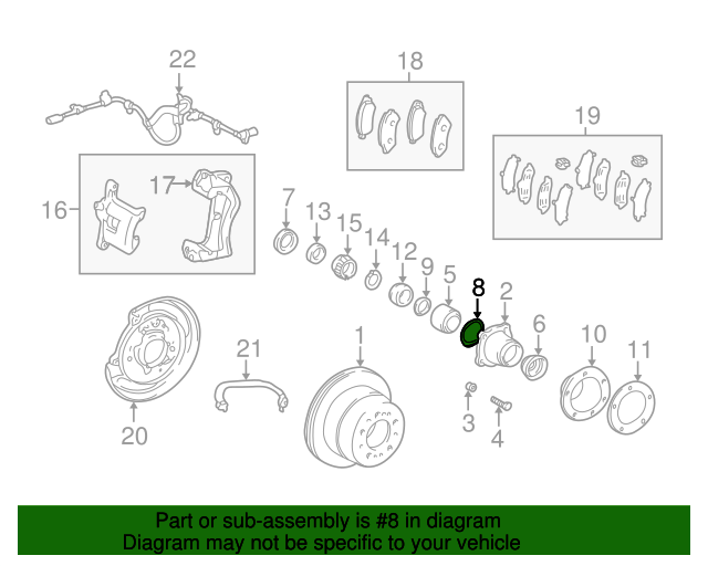 90301-85004 - O-Ring - 1998-2007 Toyota Land Cruiser | OEM Genuine ...