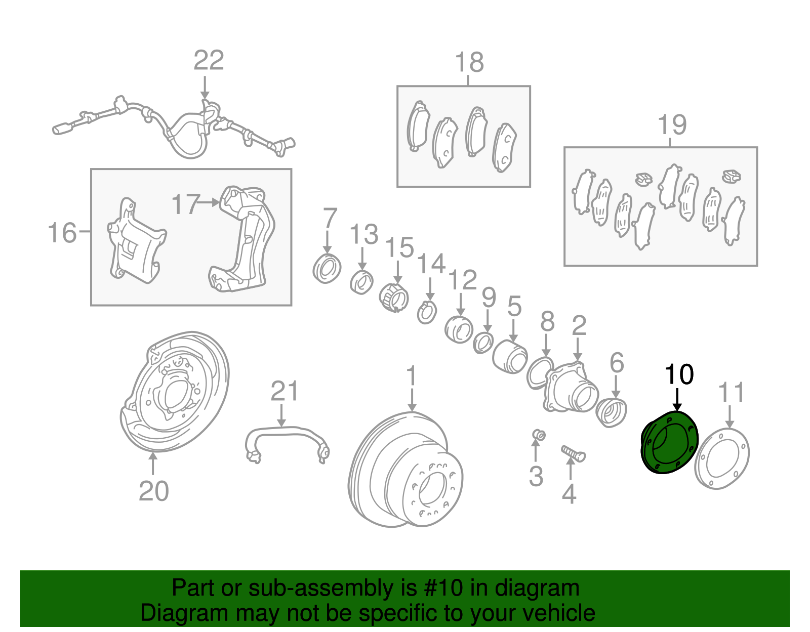 42441-60050 - Oil Slinger 1998-2007 Toyota Land Cruiser | Bam Wholesale ...