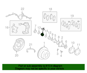 1998-2007 Toyota Land Cruiser ABS Rotor 43517-60020 | Toyota Parts Center