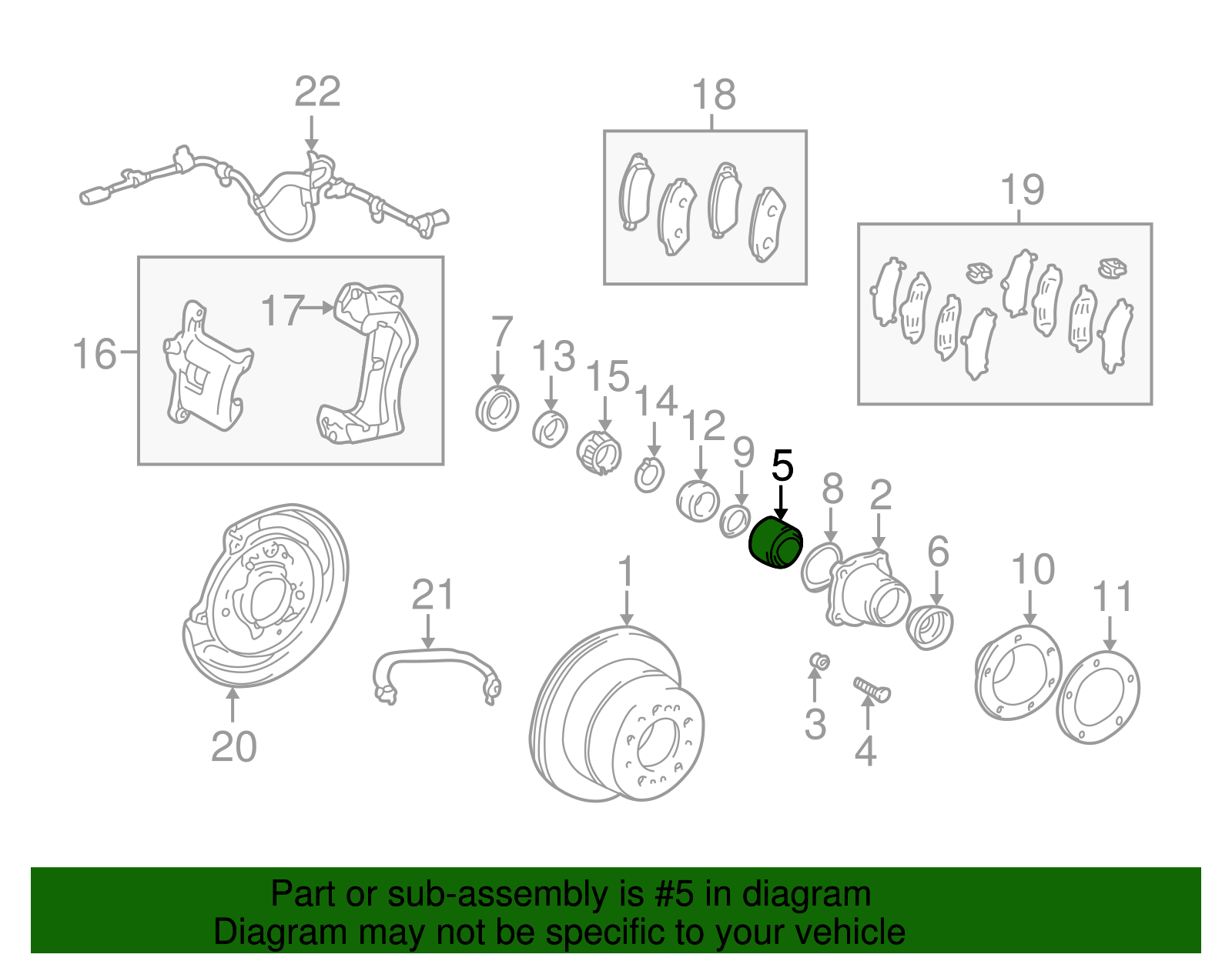 90369-48001 - Wheel Bearing - 1998-2007 Toyota Land Cruiser | Lithia ...