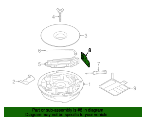 71-12-1-507-292 - Chock 2007-2024 Mini | AutoNation Parts