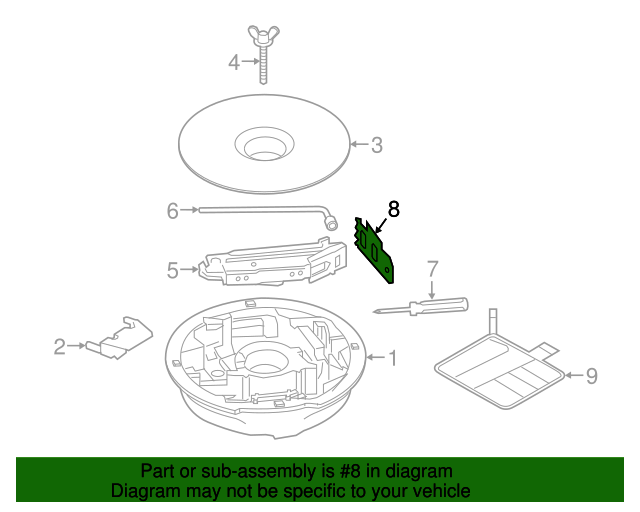 71-12-1-507-292 - Chock 2007-2024 Mini | AutoNation Parts