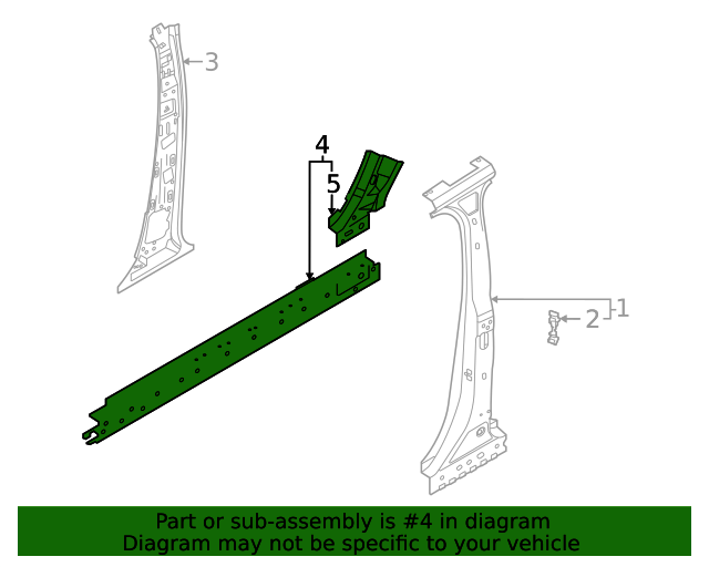 2021-2024 Ford Bronco Sport Rocker Reinforced M1PZ-78100K31-B | OEM ...