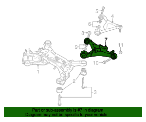 C2C21162 - Lower Control Arm 2004-2005 Jaguar | Land Leaping Genuine ...