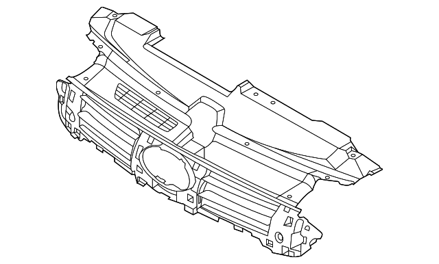 Hyundai - 86390-L0000 - Grille Cover - 2020-2022 Hyundai Sonata | OEM ...