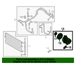 Genuine Compressor Assembly for 2016-2017 Hyundai Tucson | Part# 97701 ...