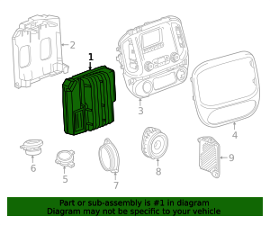 84837226 - Receiver 2019-2022 gm | AutoNationParts.com