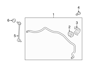 2011-2015 Hyundai Sonata Suspension Stabilizer Bar Link Kit 54830-2T000 ...
