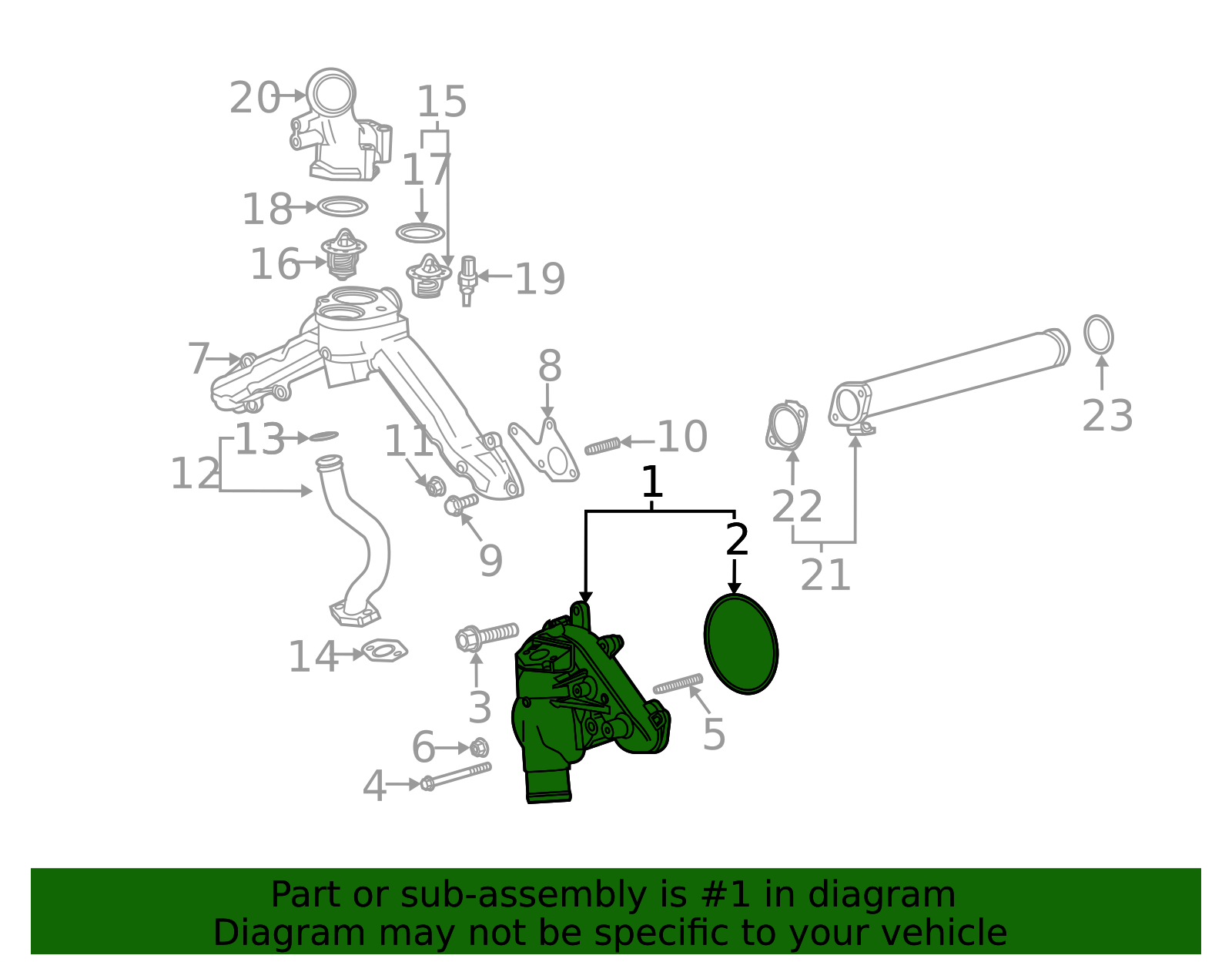 12680257 - High-Quality Engine Water Pump for 2017-2025 GM | AutoNation ...