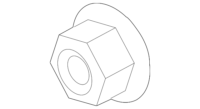 2016-2025 GM Multi-Purpose Nut 11546365 GM | GMPartsDirect.com