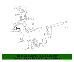2017-2024 GM By-Pass Pipe Seal 12658352 | GMPartsDirect.com