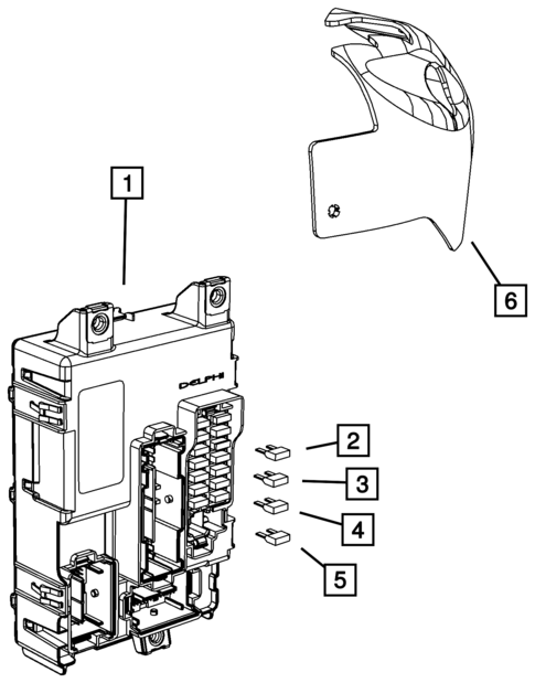 Power Distribution Center, Fuse Block, Junction Block, Relays and Fuses ...