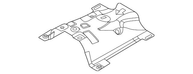 28793-L1000 - Center Shield 2021-2023 Kia K5 | Kia.Parts Store