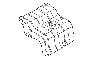 2021-2022 Kia K5 Rear Shield 28796 L1000 | TascaParts.com