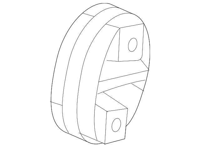 28780-L1910 - Muffler & Pipe Hanger 2021-2023 Kia K5 | Kia.Parts Store